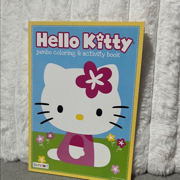 Hello Kitty | Other | Hello Kitty Coloring Activity Book Pink And White ...